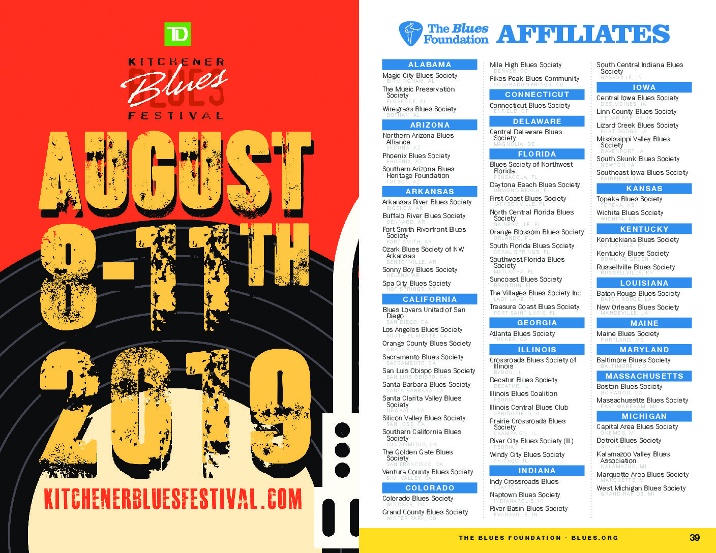 IBC Event Program - Blues Foundation