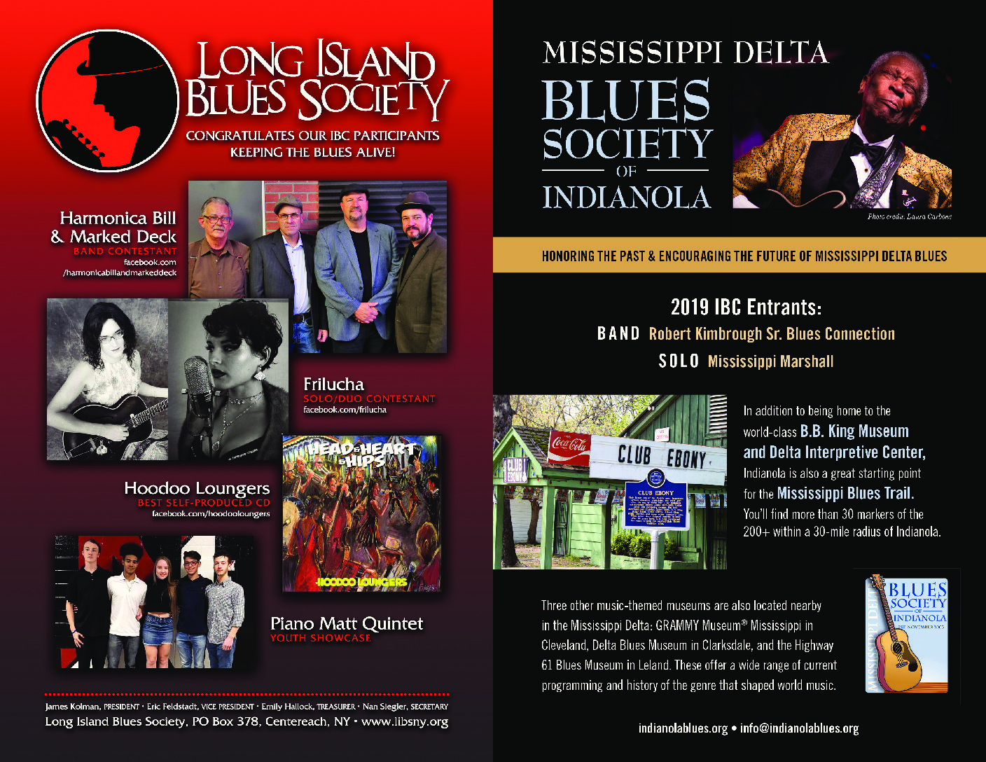 IBC Event Program - Blues Foundation