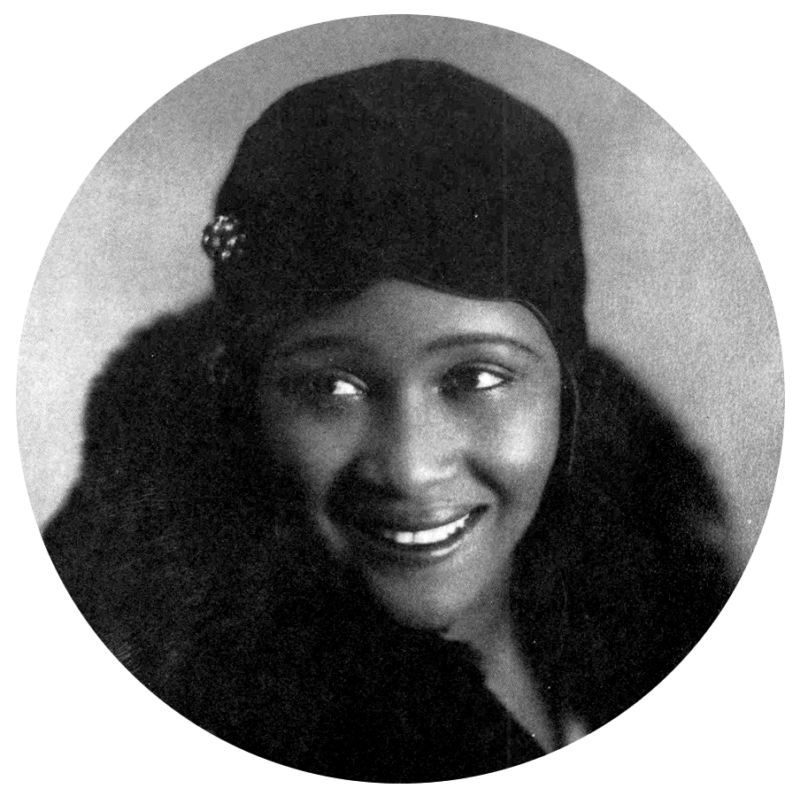Victoria Spivey (circle) - Blues Foundation