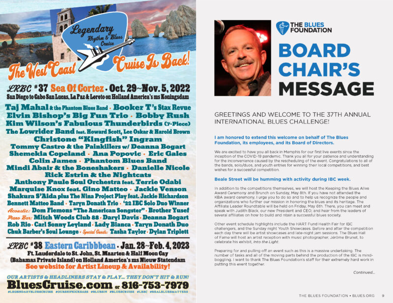 IBC Event Program - Blues Foundation